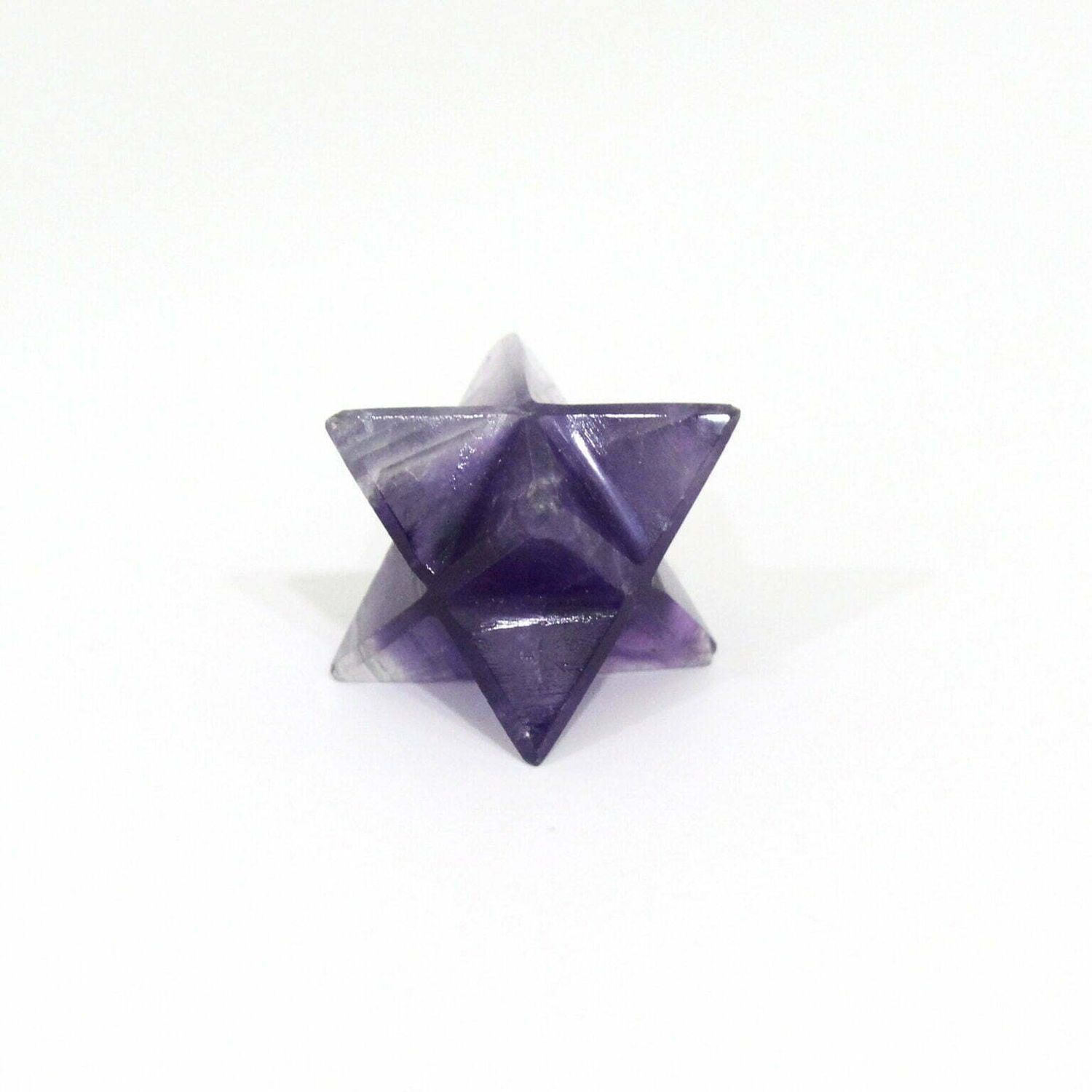Amethyst Crystal Merkaba | Balance, Spiritual Growth