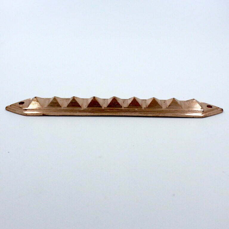 Vastu Copper Pyramid Strip Divider 7" | Shastrafy