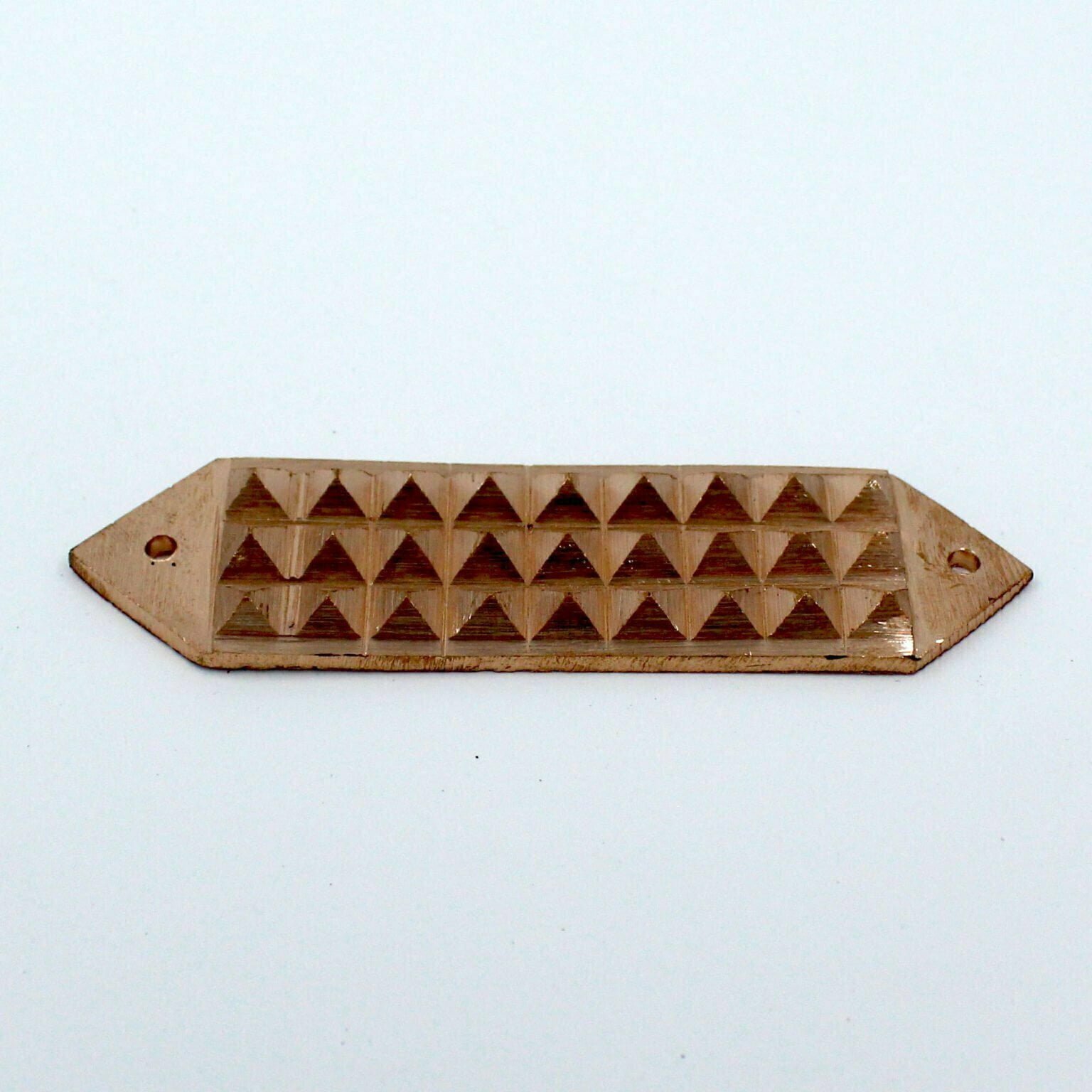 Vastu Copper Pyramid Strip Divider 3.5" | Shastrafy