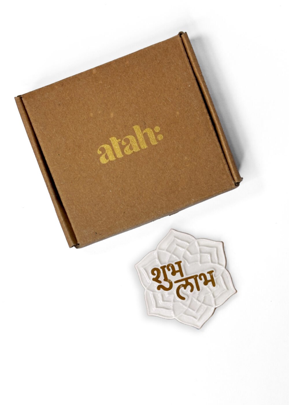 Bhagyam Shubh Labh Medallion | Prosperity & Fortune Emblem