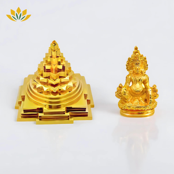 Buy Shree Yantra & Lord Kuber: Ultimate Wealth Combo Online.