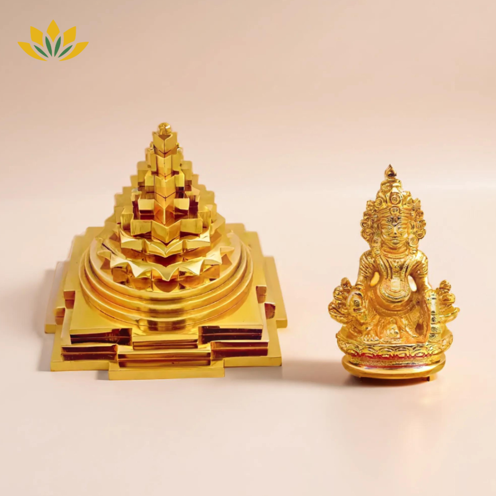 Buy Shree Yantra & Lord Kuber: Ultimate Wealth Combo Online.